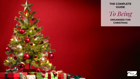 The Complete Guide To Being Organized For Christmas - Designed for ...