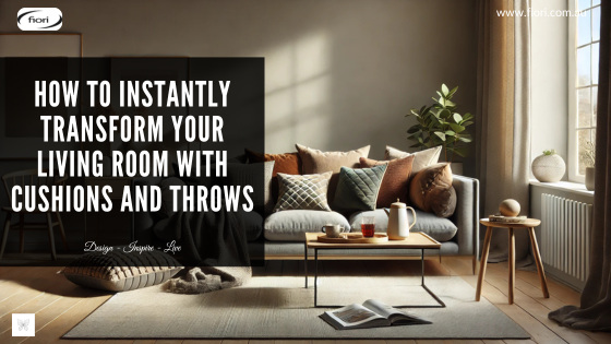 How to Instantly Transform Your Living Room with Cushions and Throws ...