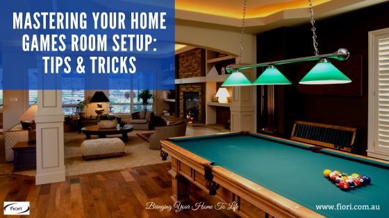 Mastering Your Home Games Room Setup: Tips & Tricks - Designed for ...