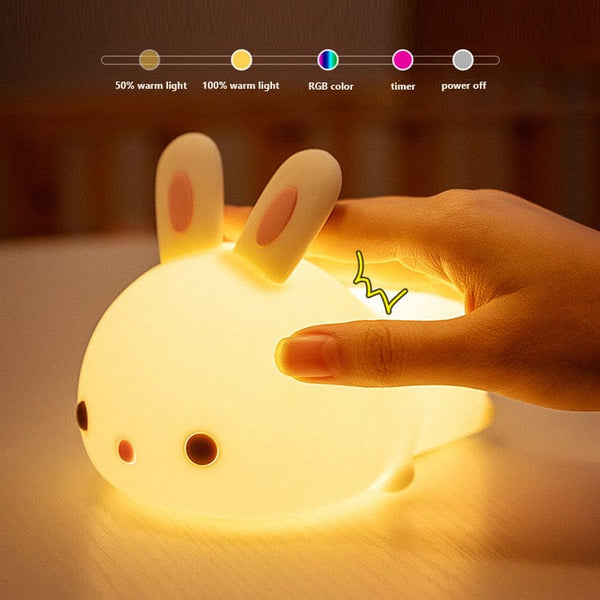 Cute Rabbit Design Silicon Lamp | Fiori - Fiori - Bringing Your Home To ...