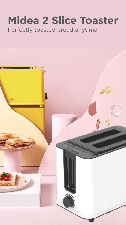 Midea - 2 Slice Toaster | Fiori - Fiori - Bringing Your Home To Life