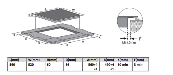 Midea - 60cm Induction Cooktop | Fiori - Designed for Everyday Living ...