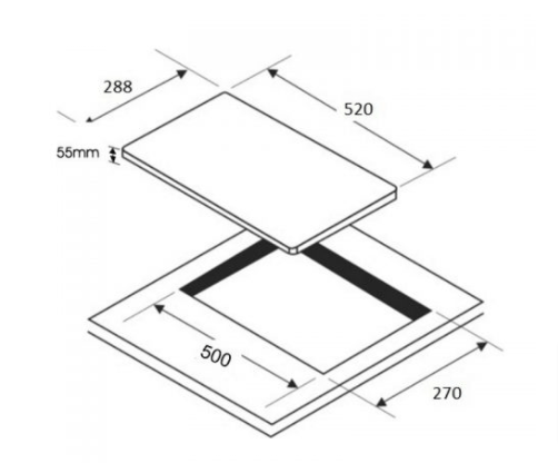 Midea 2 Burner Ceramic Cooktop | Touch Control & Schott Glass ...