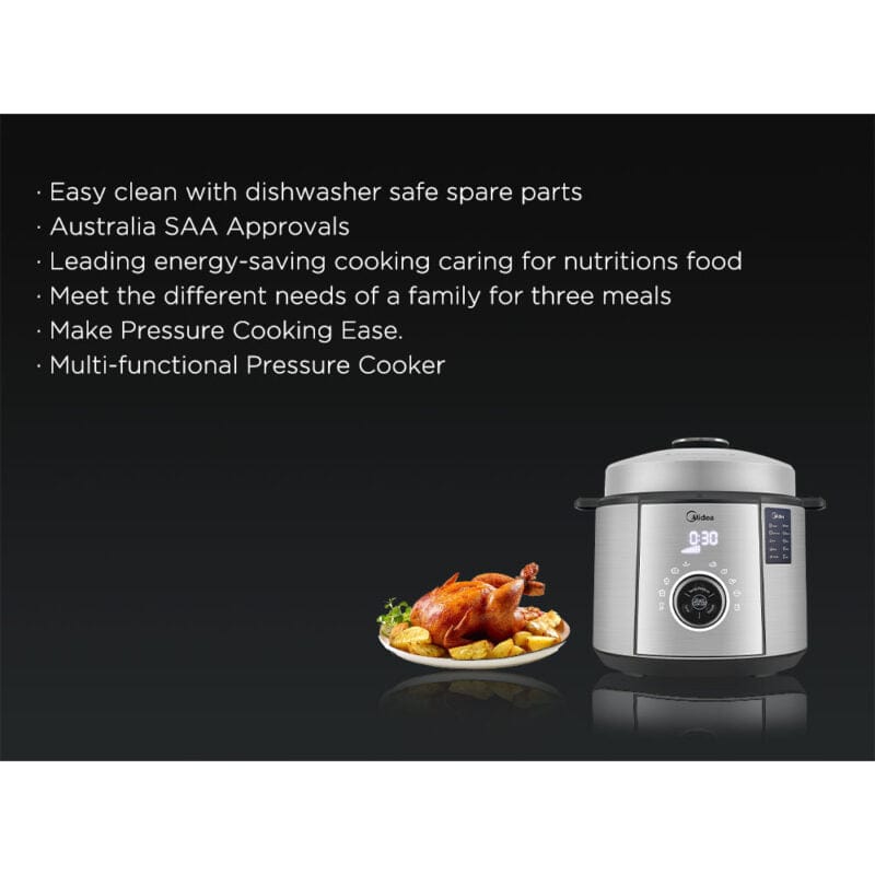Midea Digital Pressure Cooker | Fiori - Fiori - Bringing Your Home To Life